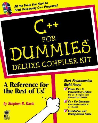 Amazon.com: C++ for Dummies: Deluxe Compiler Kit: 9780764506093: Davis ...
