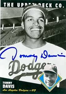 Tommy Davis autographed baseball card (Los Angeles Dodgers) 1994 Upper ...