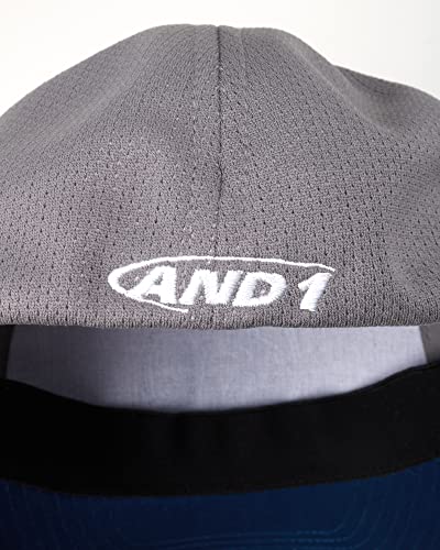 AND1 Men's Baseball Cap - Classic Basketball Flat Brim Hat, Size Small ...