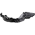 Amazon.com: Front Right Inner Fender Liner Black Passenger Side ...