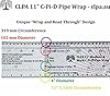 CLPA 20" Diameter Measure & Mark C-Pi-D Pipe Wrap - A Pipe Measure ...