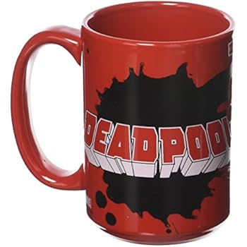 Amazon.com | Deadpool Molded Mug (Marvel Officially Licensed ): Coffee ...