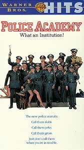 Amazon.com: Police Academy [VHS] : Steve Guttenberg, G.W. Bailey, Kim ...