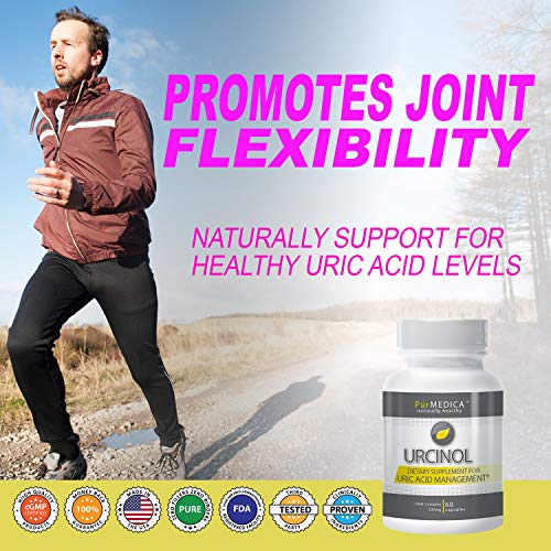 Urcinol - The Leading Uric Acid Supplement - 30 Day Supply. Premium ...