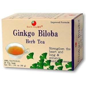 Amazon.com: Ginkgo Biloba Herb Tea - 20 tea bags: Health & Personal Care