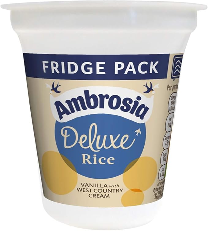 Ambrosia Deluxe Rice Vanilla With West Country Cream, 320g: Amazon.co ...