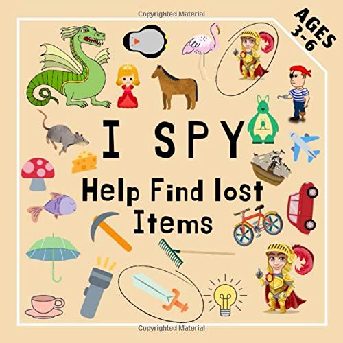 I Spy Letters! Learning and Tracing: Fun Preschool Educational Guessing ...