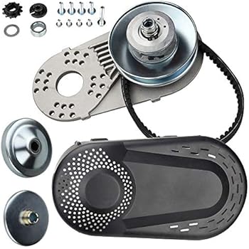Amazon.com: Torque Converter Go Kart Clutch Set 3/4" 10T 40/41 and 12T ...