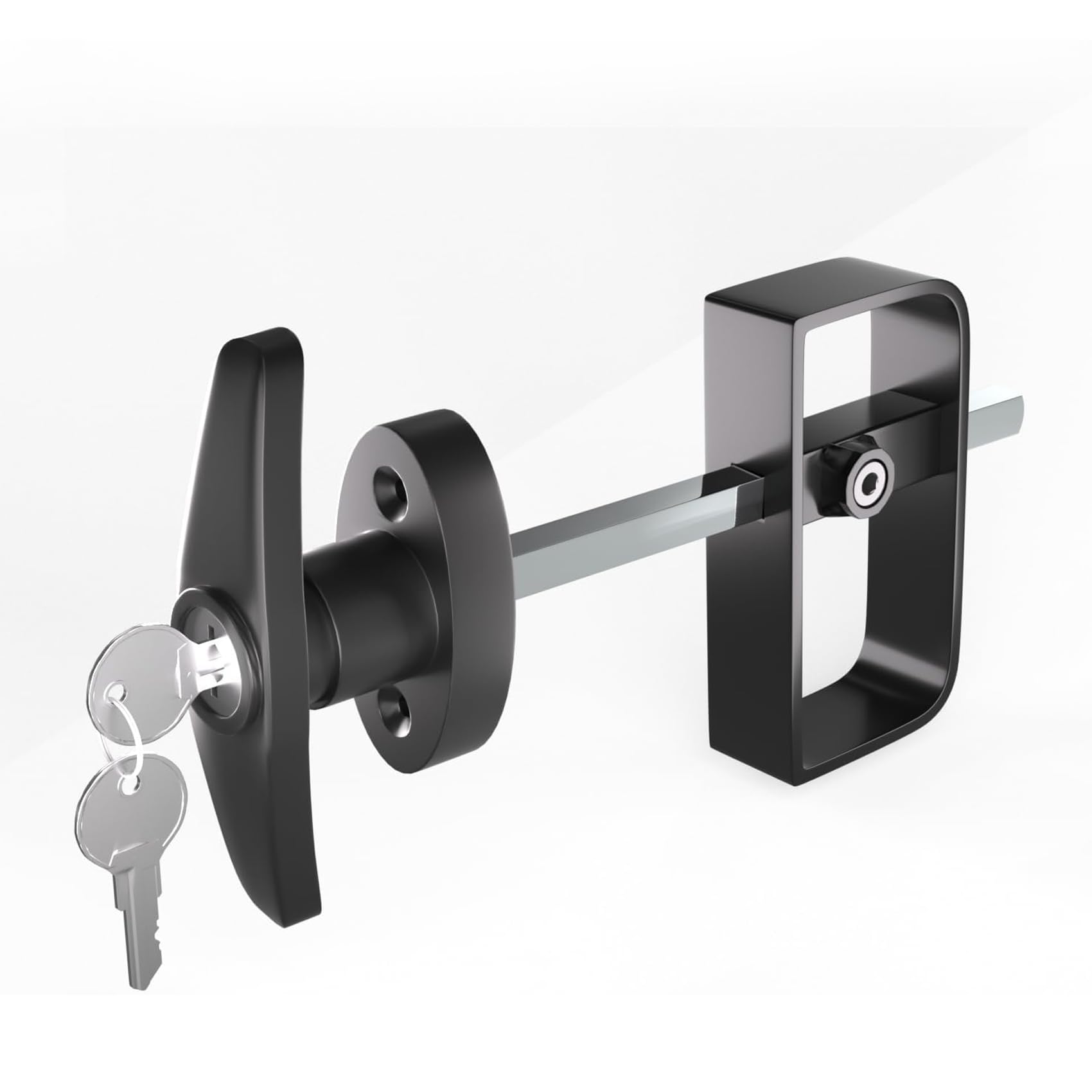 JZVXX Shed Lock, 5-1/2" Steam with 2 Keys, Shed Door Latch, Door Lock ...