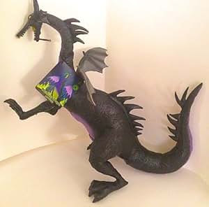 Disney Parks Maleficent Dragon Latex Figure Poseable Plush Doll NEW ...