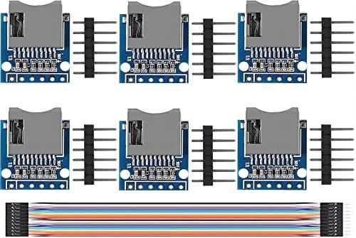 WWZMDiB 6PCS Mini SD Card Module Micro SD Card Adapter Board Module TF ...