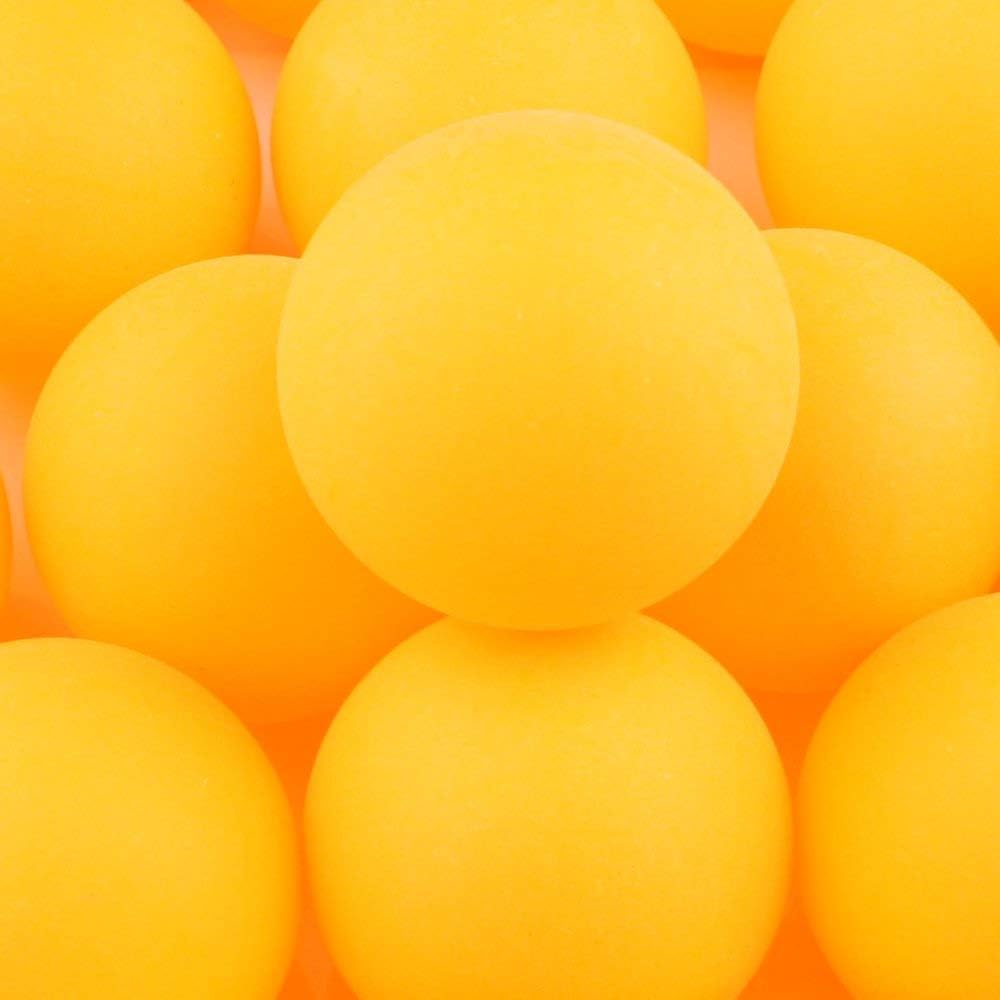 Pack of 150 Table Tennis Balls Plastic Ping Pong Balls 40mm for Amateur ...