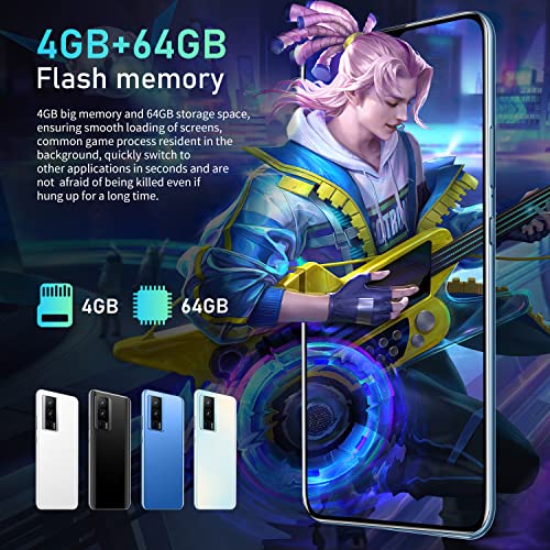 K60 Pro 5G Unlocked Cellphone Android Smartphone, 4GB+64GB, 6.7'' Display Screen, 5MP+8MP Camera ...