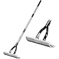 Amazon.com : VIVOSUN 15" Thatch Rake, 15" x 70" Lawn Thatching Rake ...