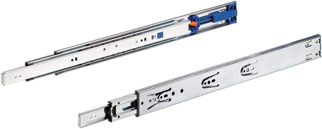 Hettich Full Extension Push to Open Side Mount Drawer Slide (1 Set, 20 ...