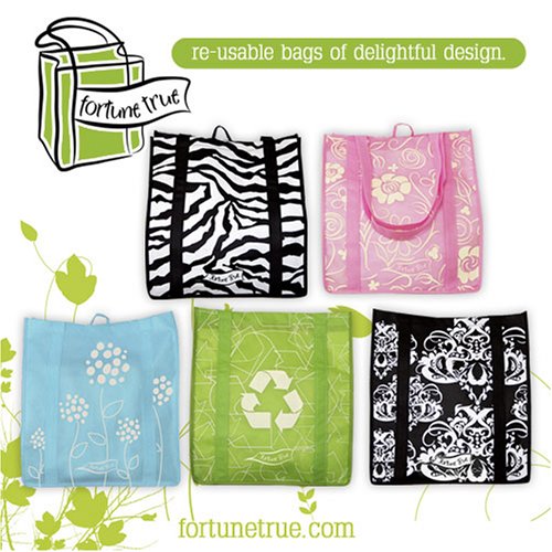 Amazon.com: Stylish Reusable Bag Pack of 5 - Assorted: Clothing