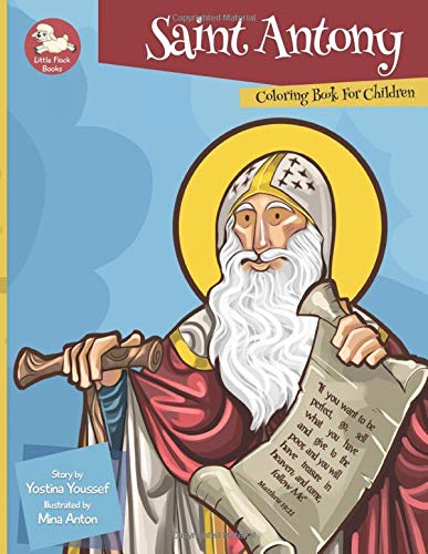 Saint Antony: Coloring Book for Children (Little Flock): Youssef ...