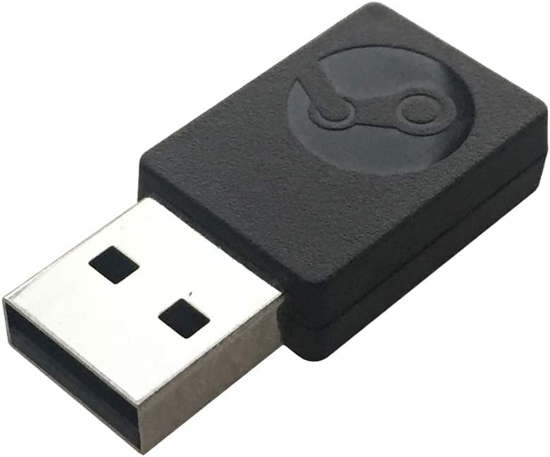 USB-Dongle-Adapter für Steam Game Controller, kabellos, Schwarz: Amazon ...