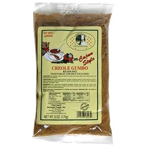 Amazon.com : Chef Hans' Gumbo Seasoning Mix, 6-Ounce Packs (Pack of 12 ...