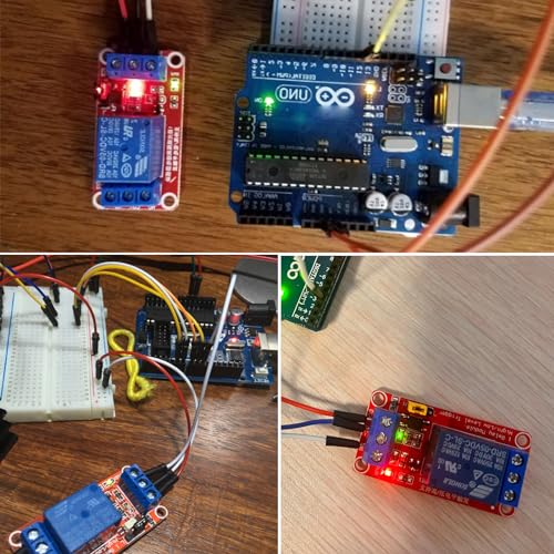 Youngneer 5v Relay Module 1 Channel Relay Board For Raspberry Pi With ...