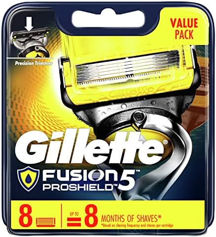 Gillette Fusion Proshield 5 Razor Blades 8 Cartridges price in UAE ...
