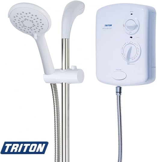 Triton Alicante 9.5kW Electric Shower (White): Amazon.co.uk: Kitchen & Home