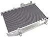 CXRacing Aluminum Coolant Radiator For 84-87 Toyota Corolla AE86 Body ...