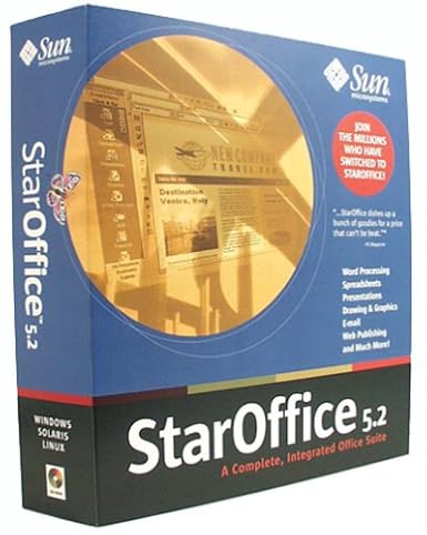 StarOffice 5.2: Amazon.co.uk: Software