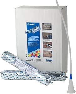 Kit para barrera química contra humedad 10 X 660ml mapestop Cream mapei ...