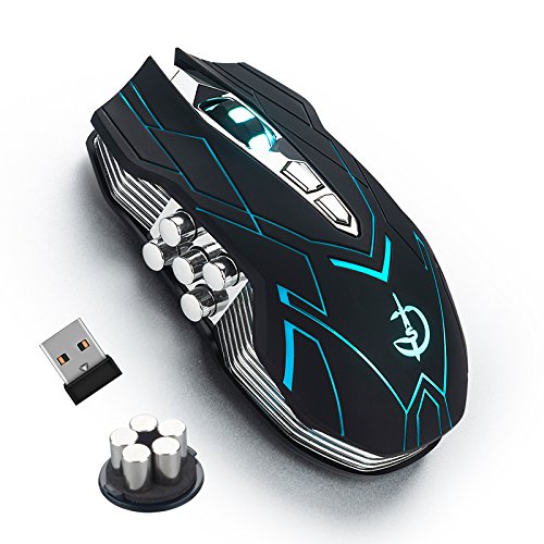 KUIYN Wireless Mouse for Laptop,Computer Mouse Wireless, 2.4G USB Mouse ...