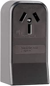 Pass & Seymour 385CC6 3 Pole 3 Wire Surface Mount Range Outlet, 50-Amp ...