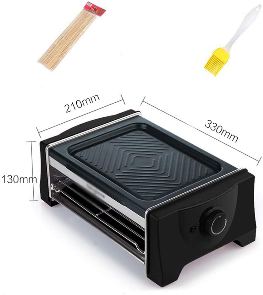 Review zaizai Electric Barbecue Grill Smokeless Grill Electric Pan ...