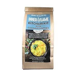 Amazon.com : Inner Flame Organic Ayurvedic Kitchari Kit - VEGAN-GLUTEN ...