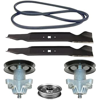 Amazon.com : Yard Machines 38" Mower Deck Parts Rebuild Kit Spindle ...