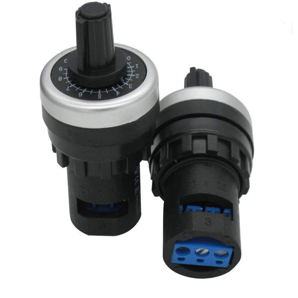 Taiss/ 1Pcs LA42DWQ-22 22mm 5k ohm Governor Rotary Potentiometer ...