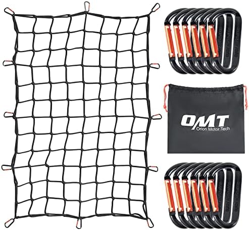 OMT 3x4 ft Heavy Duty Cargo Net for Pickups SUVs Vans Semis | 6x8ft Max ...