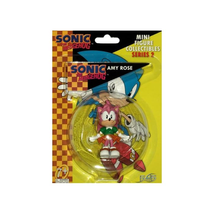Buy Sonic The Hedgehog Amy Rose Mini Figure 2.5' Series 2 Online at ...