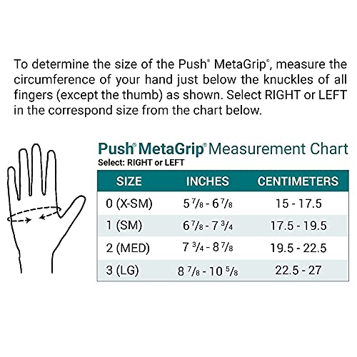 PUSH MetaGrip CMC Thumb Brace for Osteoarthritis CMC Joint Pain ...