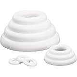 Styropor Polystyrene Half Ring Smithers Oasis Pack 2 (30cm): Amazon.co ...