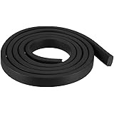 uxcell Solid Rectangle Rubber Seal Strip 15mm Wide 10mm Thick, 1 Meter ...