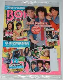 Bop Magazine - JONAS BROTHERS Zac Efron MILEY CYRUS Selena Gomez 12 ...