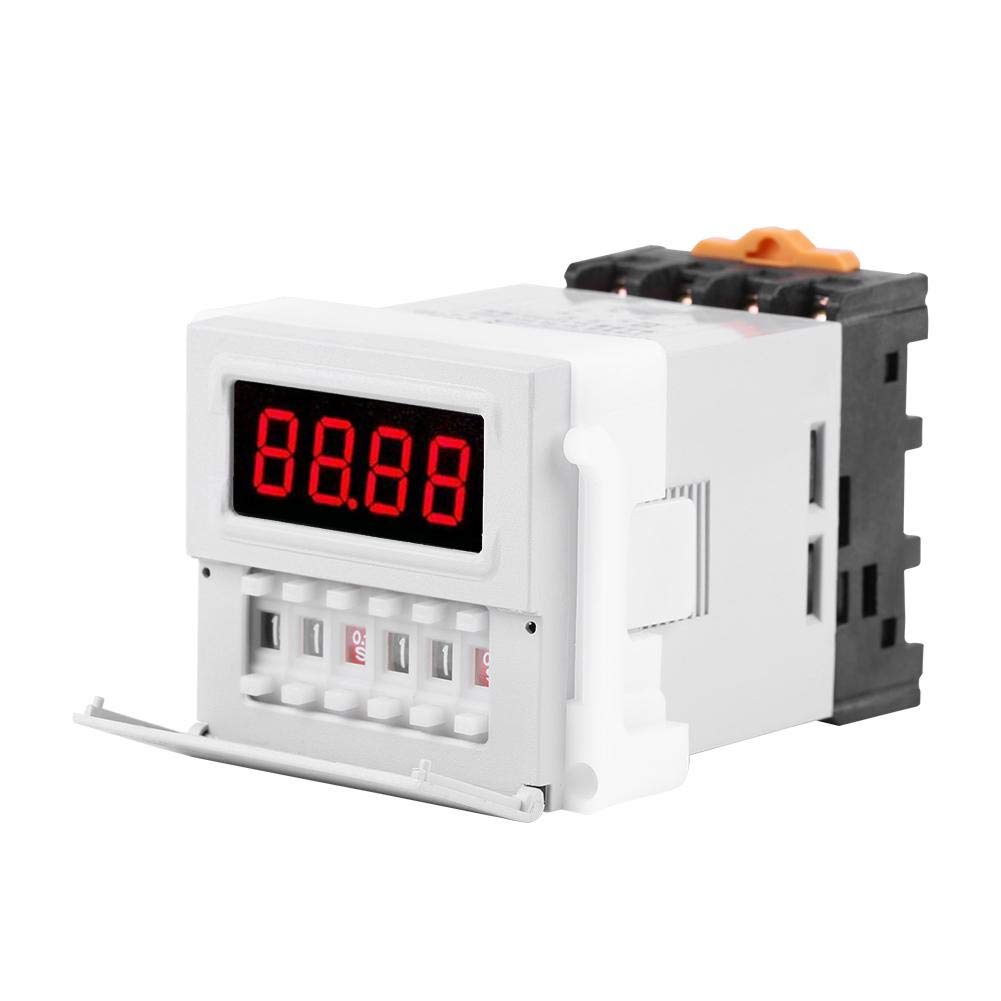 Time Delay Relay, AC/DC 24-240V ZYS48-S Timer Switch Cycle Relay ...