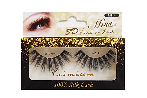Amazon.com: "4 Pairs" Miss 3D Volume Lash Miss Lash M358: Health ...