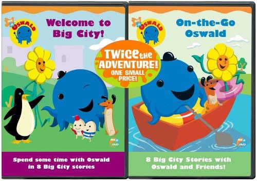 Oswald: On the Go Oswald & Welcome to Big City DVD Region 1 US Import ...