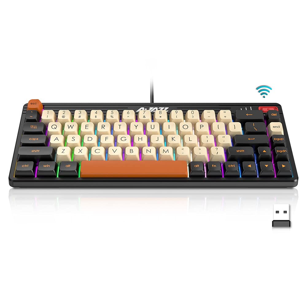 Mua NACODEX 65% Bluetooth Mechanical Keyboard Hot Swappable Box Brown ...