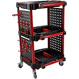 Amazon.com: YITAHOME Auto Detailing Cart with Wheels, 3 Tier Rolling ...