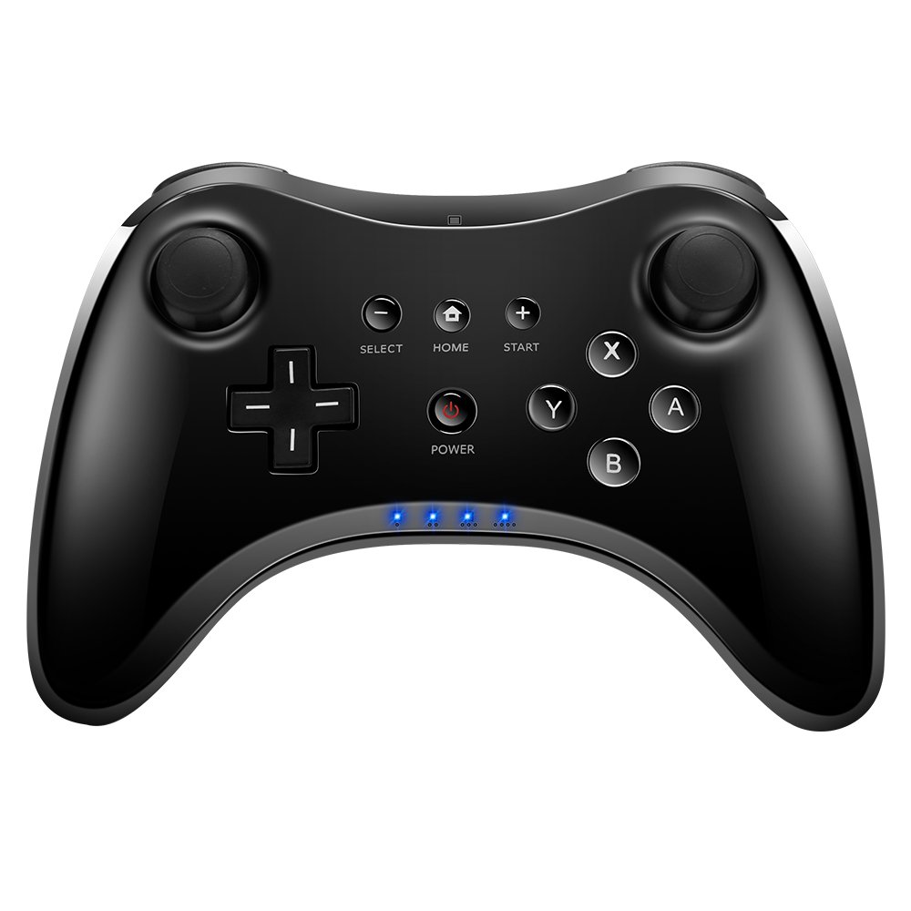 Cosaux FM05 Wii U Pro Controller, Nintendo Wii Classic Controller ...