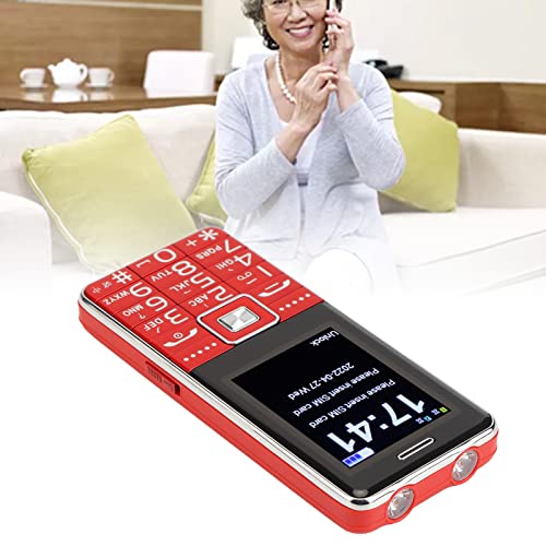 ASHATA Big Button Mobile Phone for Elderly, Upgraded GSM Unlocked ...