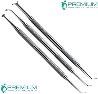 Amazon.com: 3 Pcs Dental Ball Burnisher 1, 27/29, 27/34 Double Ended Amalgam Composite Filling ...