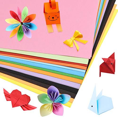 200 Sheets Coloured A4 Paper, Coloured Card A4 Pack Assorted, A4 ...